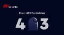 علت نمایش خطای 403 ، نحوه رفع ارور 403 - وبلاگ سرورپارس